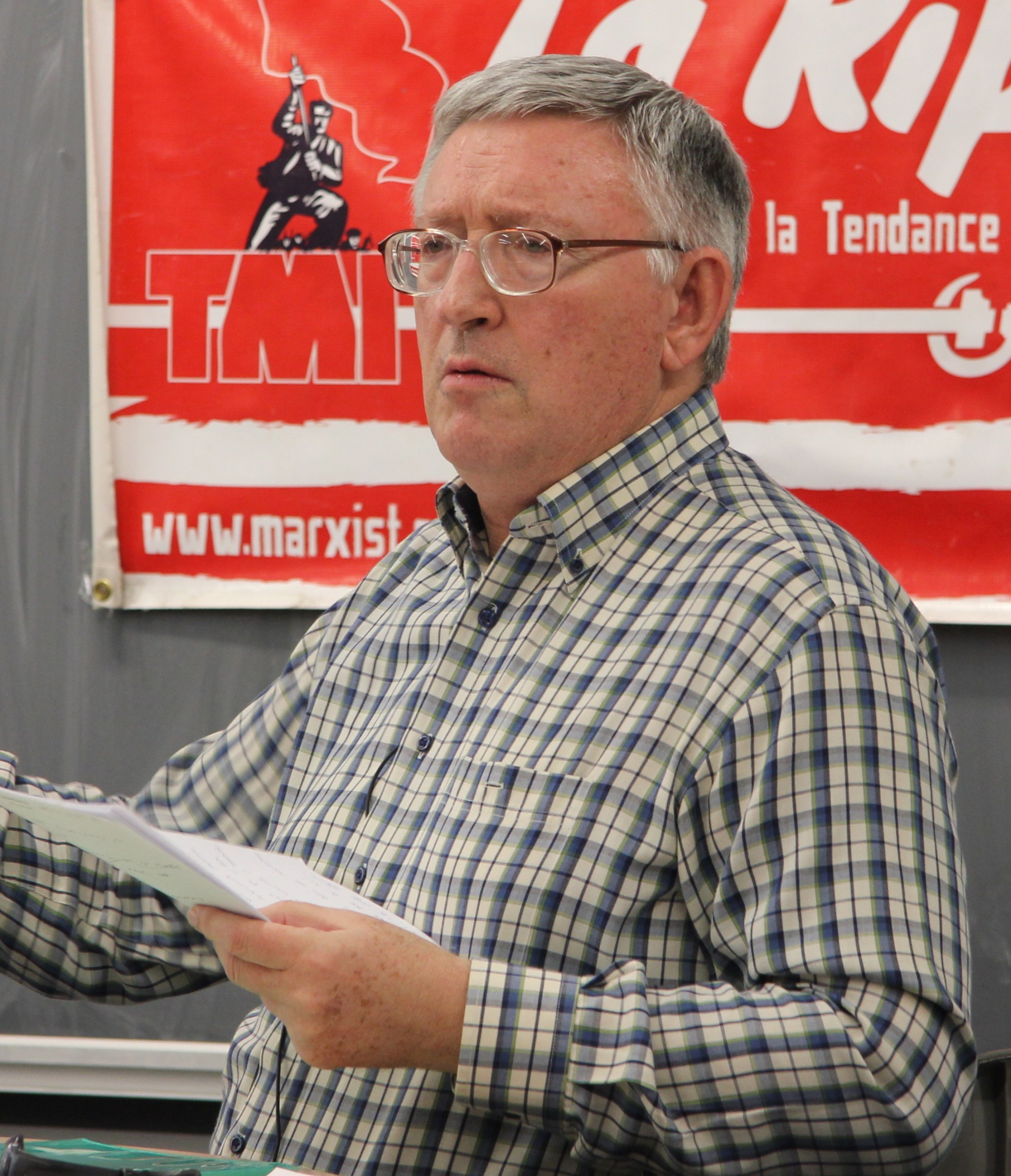 Alan Woods: Influential Marxist Theorist and Activist – Letters from Tomis